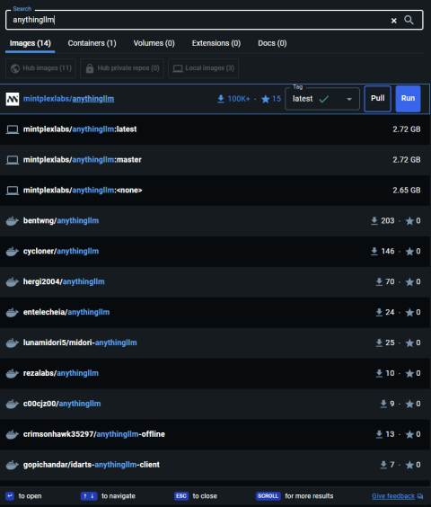 AnythingLLM 採用 docker 安裝 - 雨